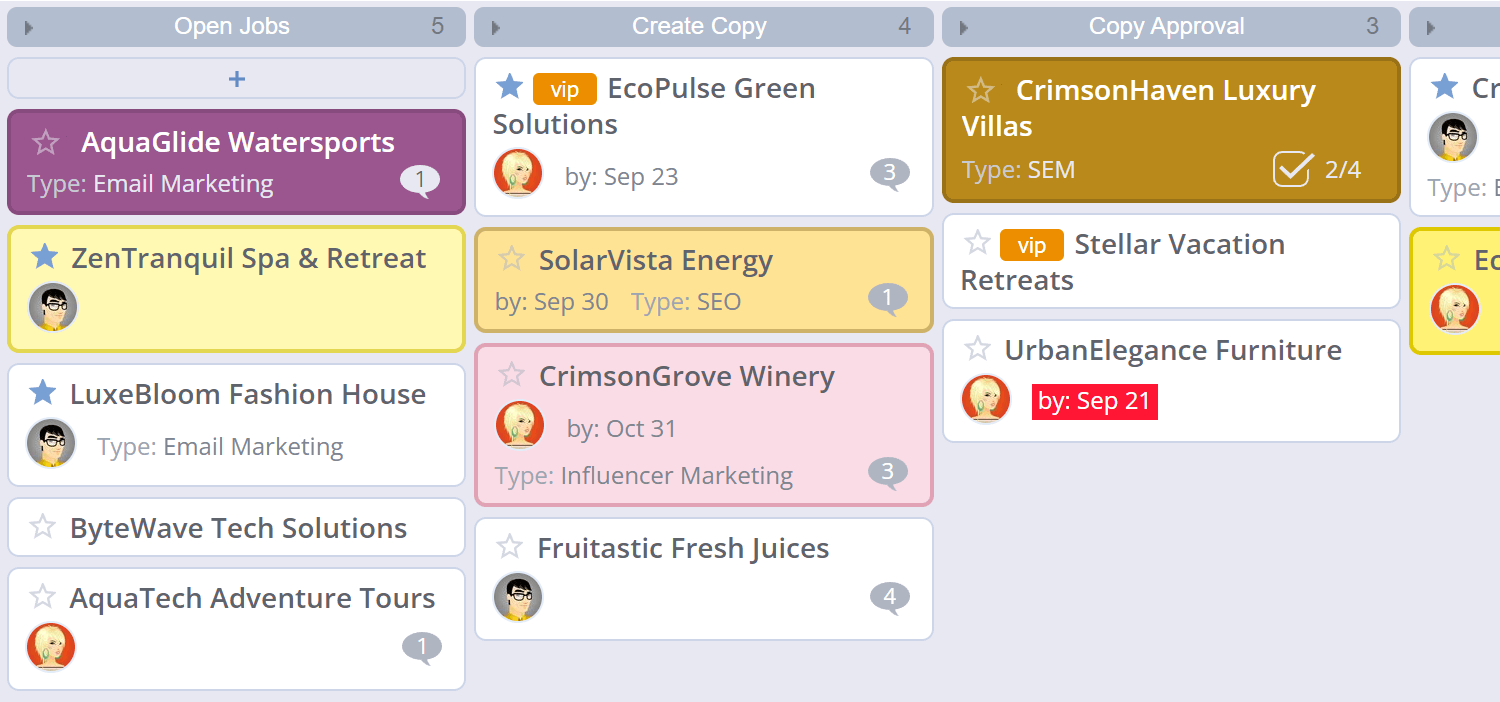 Project Templates - Marketing Campaign